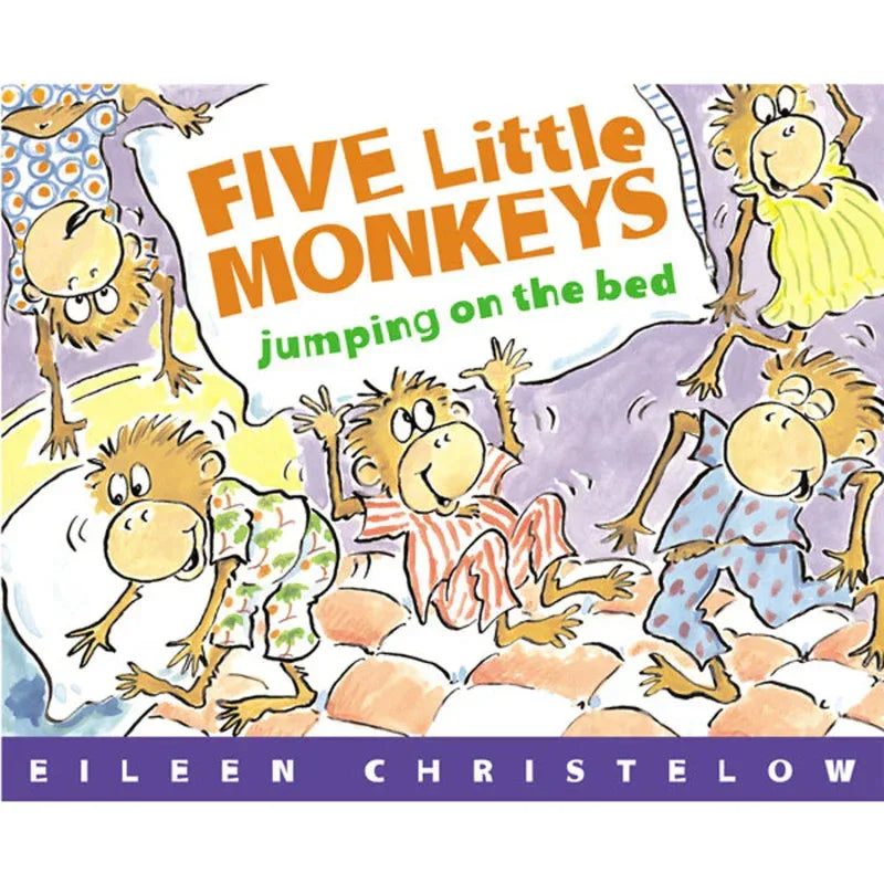 Five Little Monkeys Jumping on the Bed Book – Gramco School Supplies