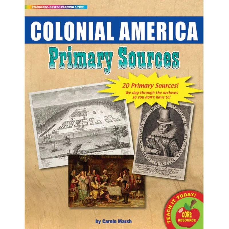 Primary Sources, Colonial America – Gramco School Supplies