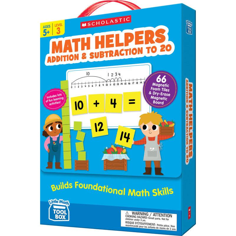 Little Math Tool Box: Math Helpers: Addition & Subtraction to 20, Magn ...