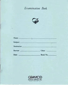 examination blue book – Gramco School Supplies