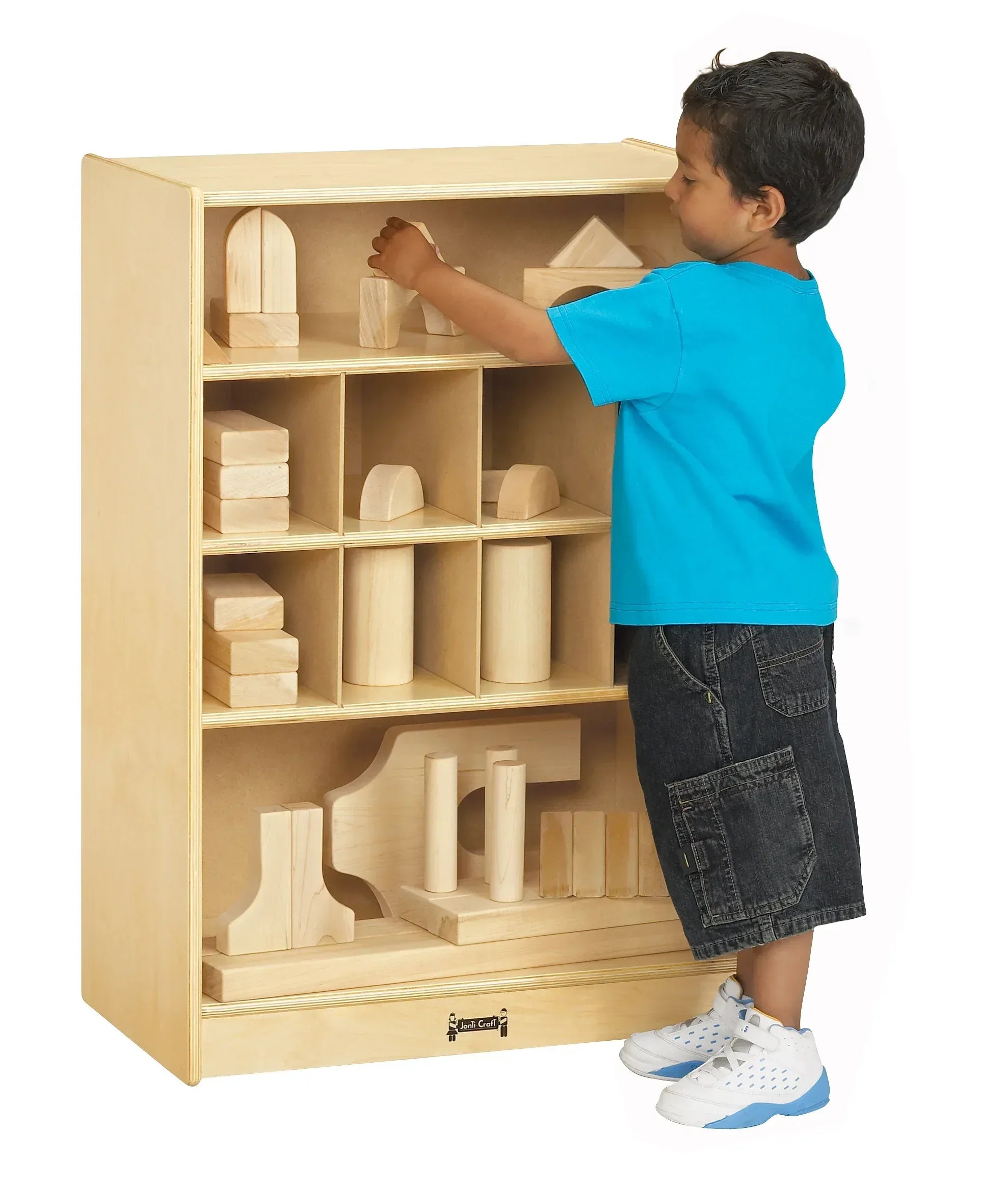 Jonti-Craft® Mobile Block Shelf – Gramco School Supplies
