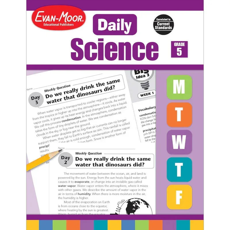 Daily Science Book, Grade 5 – Gramco School Supplies