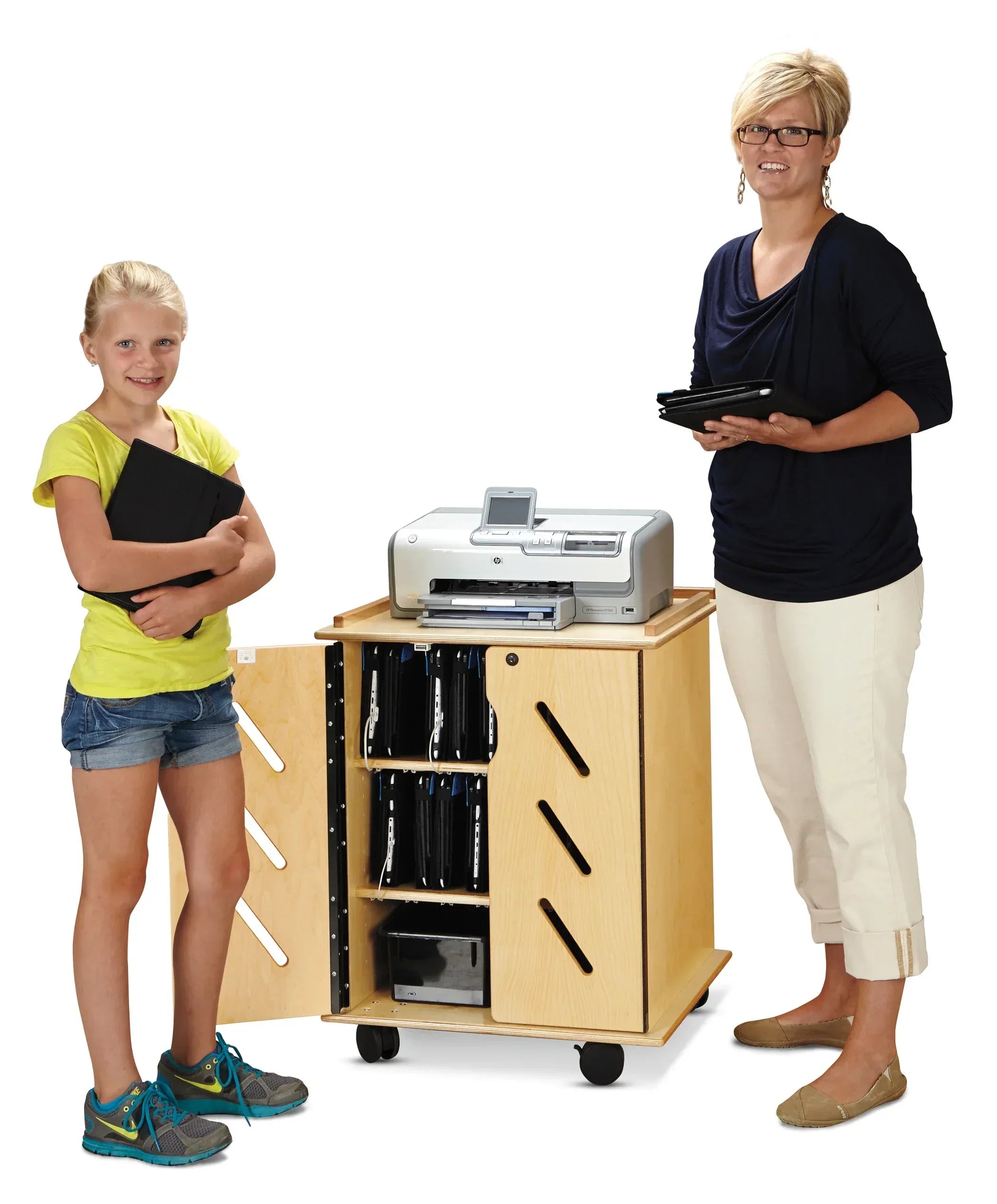 Jonti-Craft® Laptop and Tablet Storage Cart – Gramco School Supplies