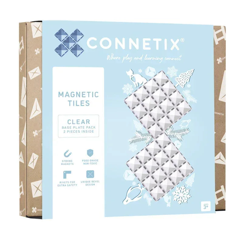 Magnetic Tiles Clear Base Plate Pack, 2 Pieces – Gramco School Supplies
