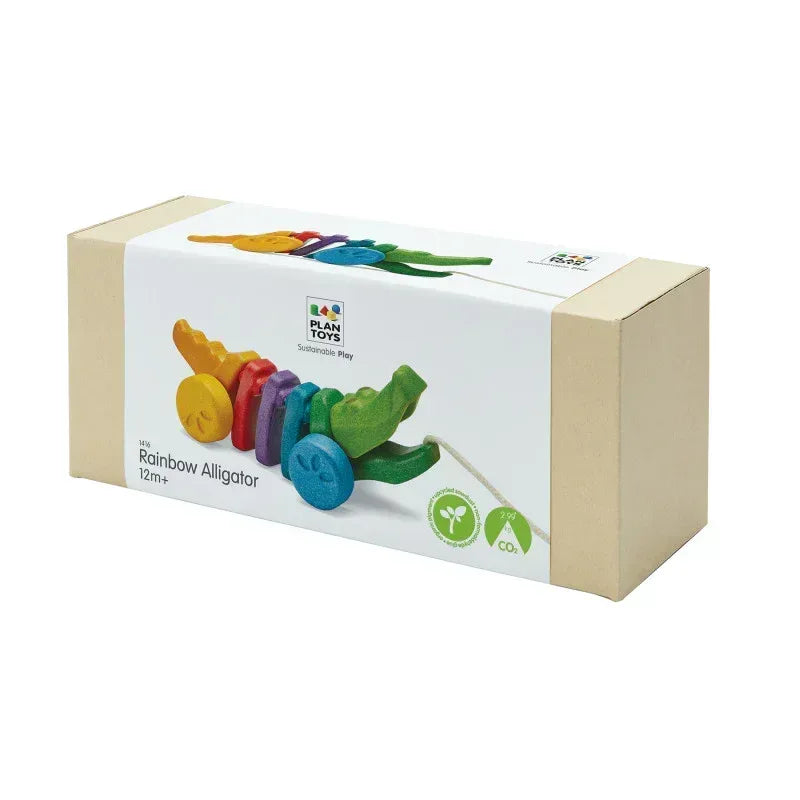 Rainbow Dancing Alligator Wooden Pull Toy – Gramco School Supplies