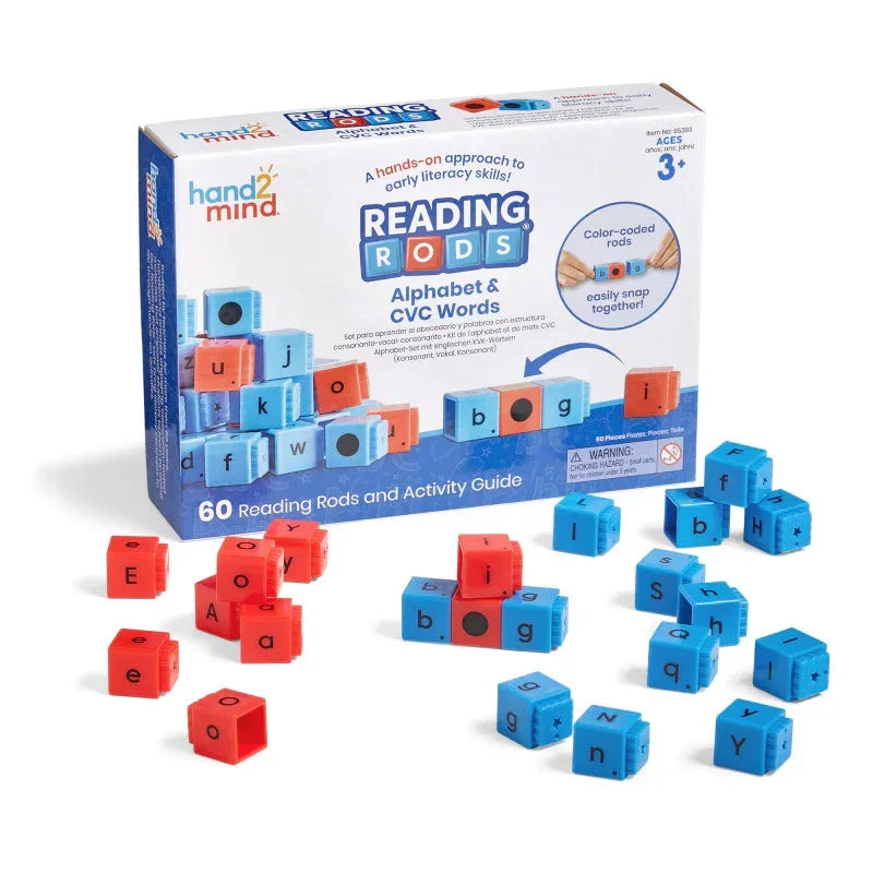 Reading Rods Alphabet and CVC Words Set – Gramco School Supplies