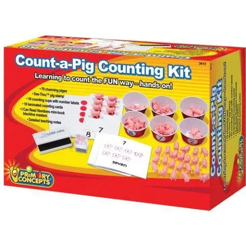 Count-a-Pig Counting Kit, PC-2613 – Gramco School Supplies